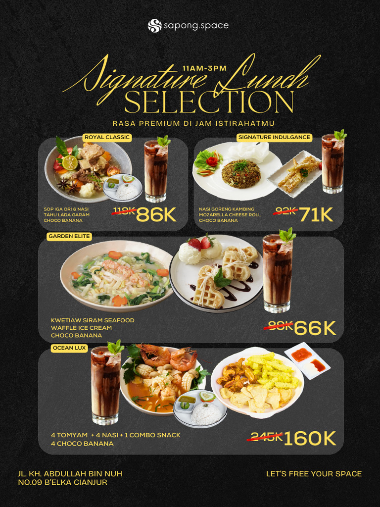 Signature Cafe Glenmarie Menu | PDF