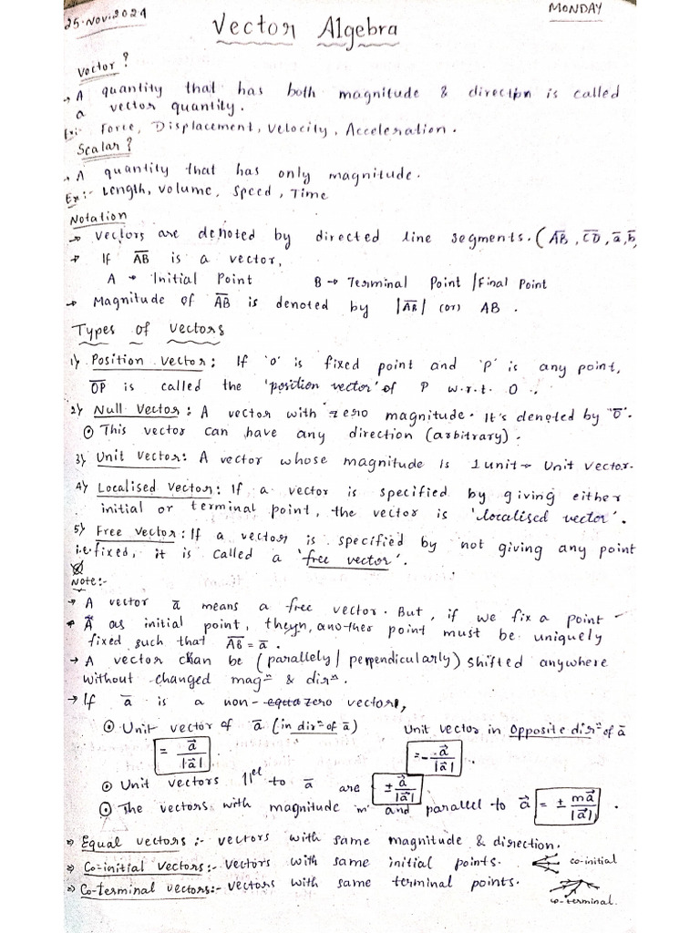 Vectors and 3d Geometry For IIT JEE | PDF