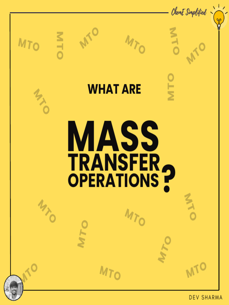 Mass Transfer Operations Explained | PDF | Adsorption | Mass Transfer