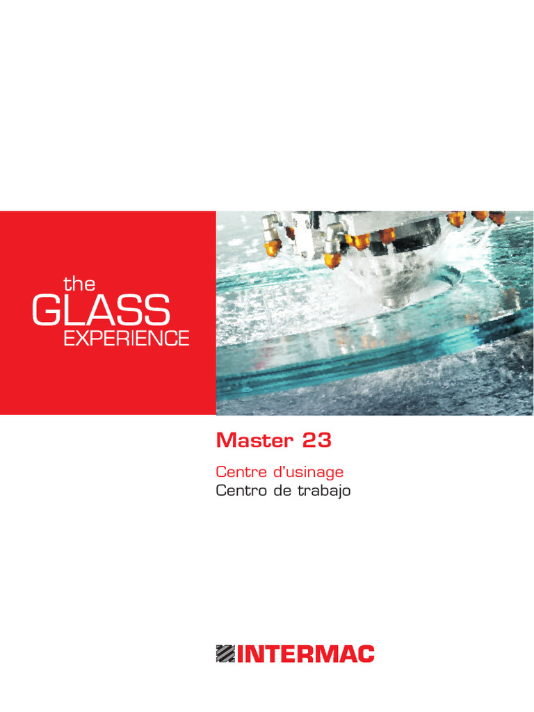 Centro de trabajo Master 23 para vidrio | PDF | Microsoft Windows ...