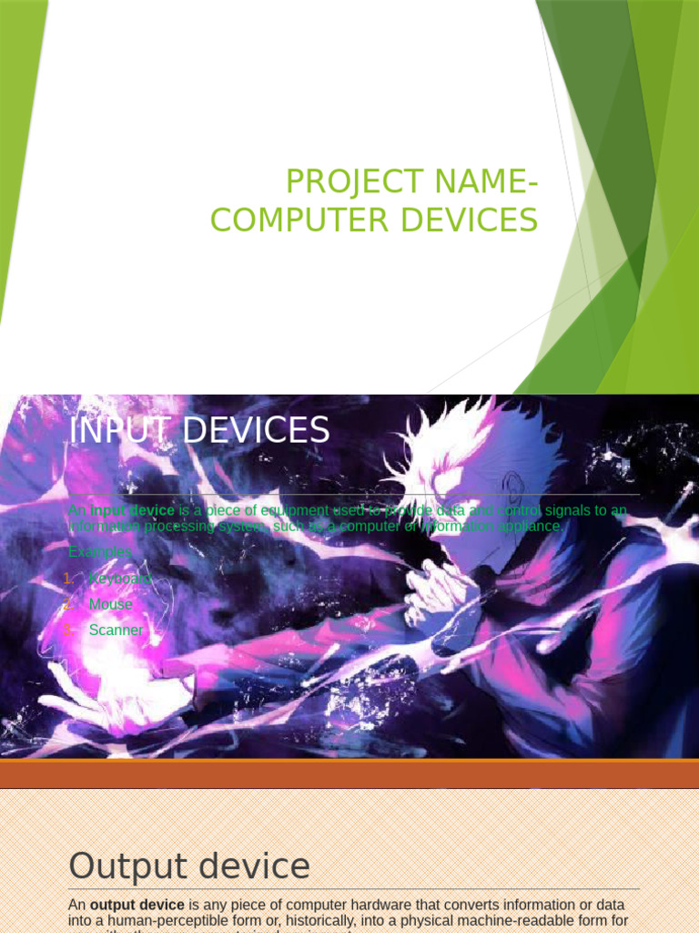 Project Name-Computer Devices | PDF