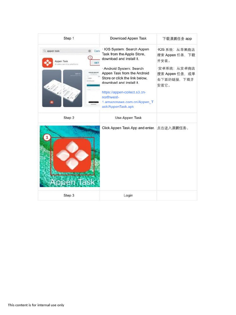 Guidance For HOW To USEAppen Task | PDF