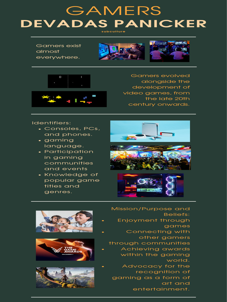 Understanding Gaming Subcultures | PDF