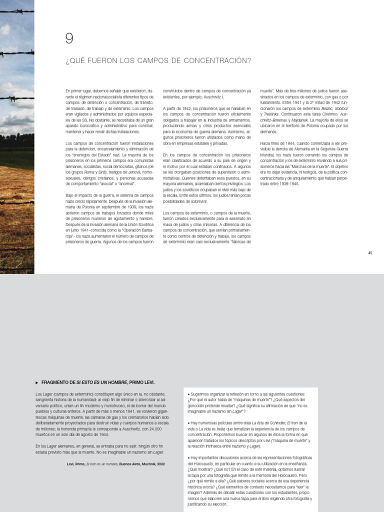 Holocausto y Genocidios - Lectura-Primero A | PDF | Alemania nazi ...