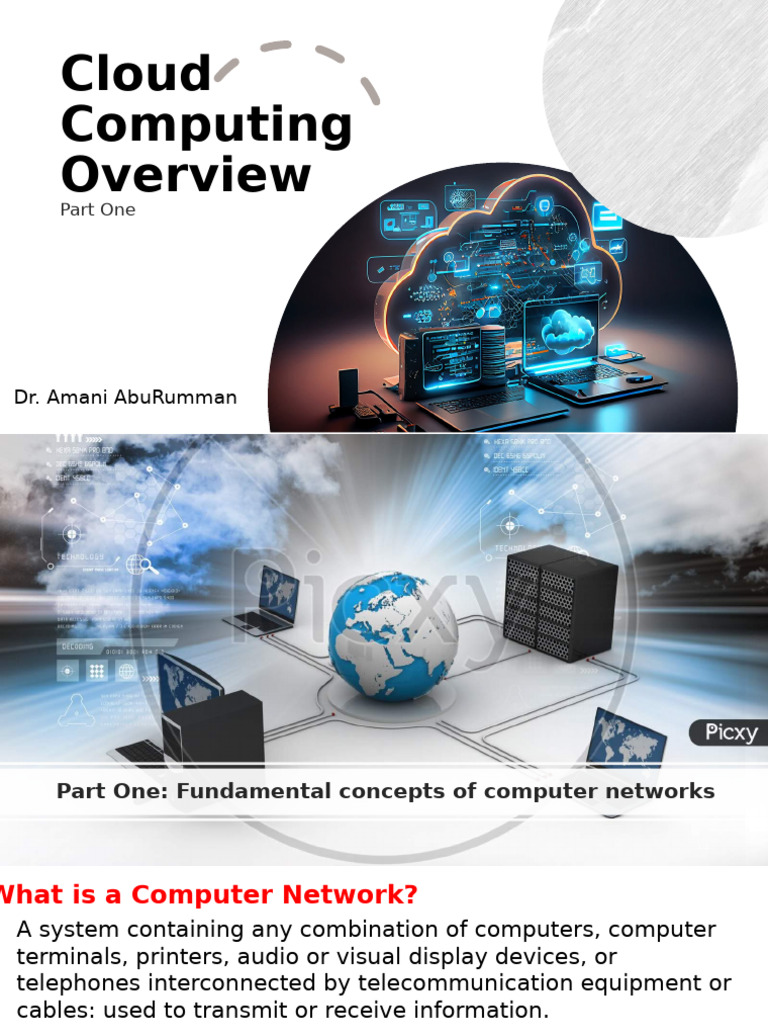 Cloud Computing Chapter1-Part One | PDF | Network Topology | Osi Model