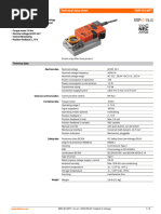 Belimo LMV-D3-MOD Technical Data Sheet | PDF | Duct (Flow) | Pressure ...