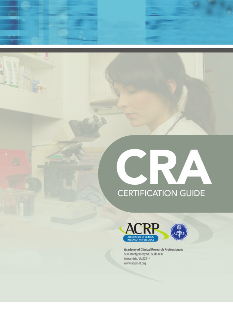 CRA Guide | PDF | Professional Certification | Test (Assessment)