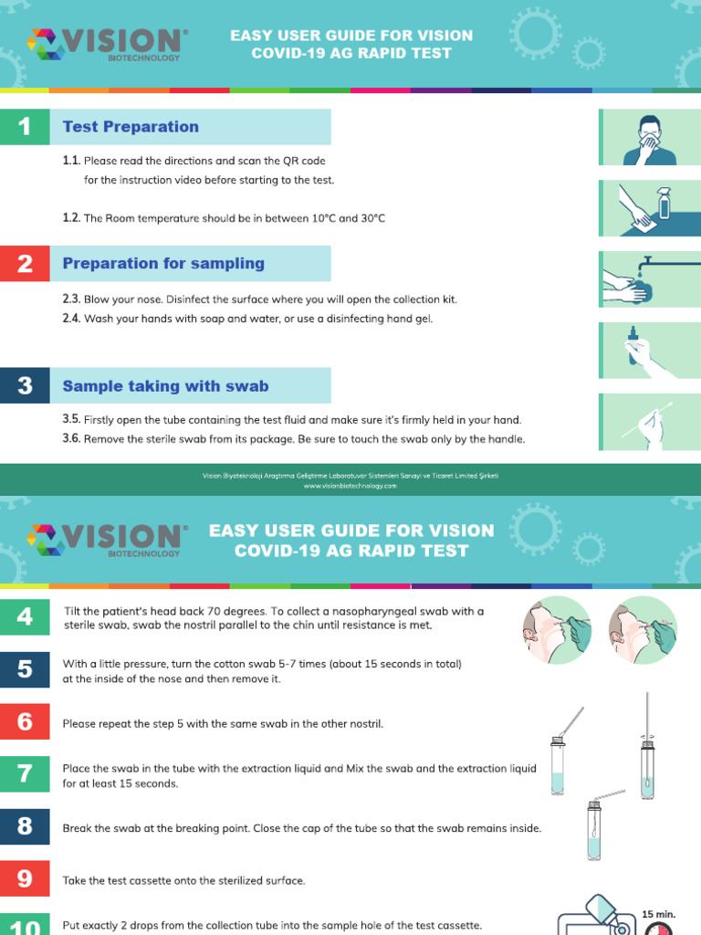 COVID-19 Rapid Test User Guide | PDF