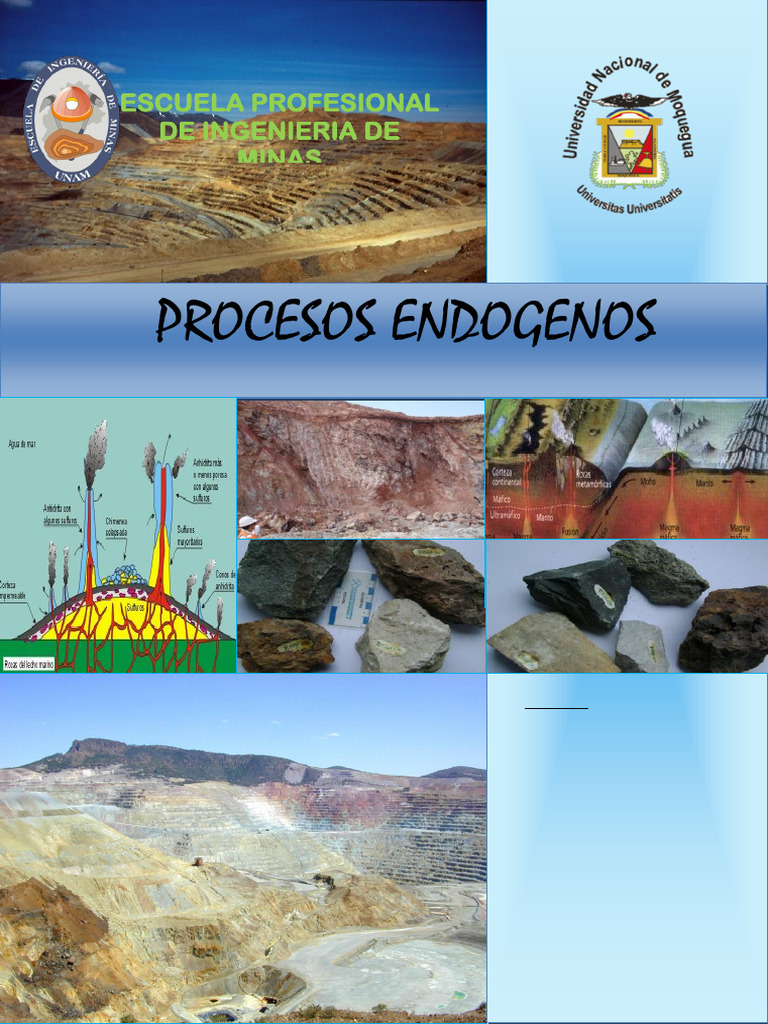 PROCESOS-ENDOGENOS - Yacimientos de Minerales | PDF | Magma | Roca (geología)
