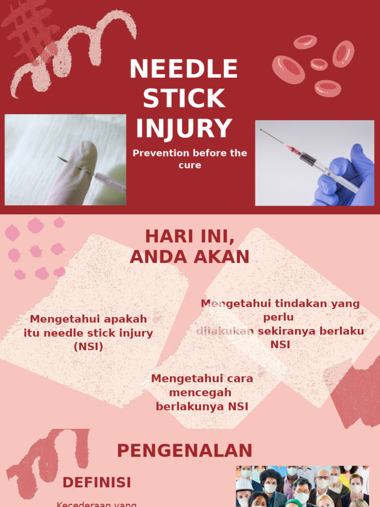 Needle Stick Injury Final | PDF