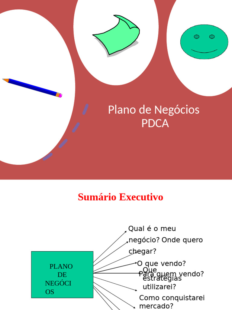 PDCA - Empreender - 2025 | PDF | Mercado (economia) | Business
