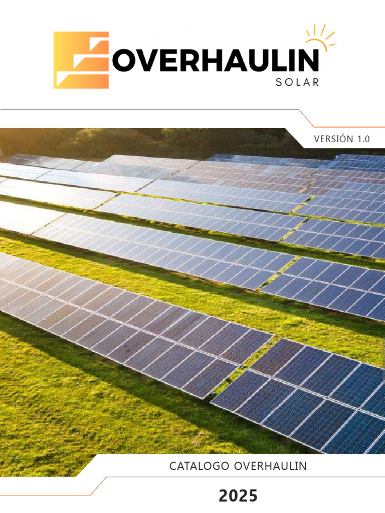 Catálogo Overhaulin Solar 2025 | PDF | Tornillo | Aluminio