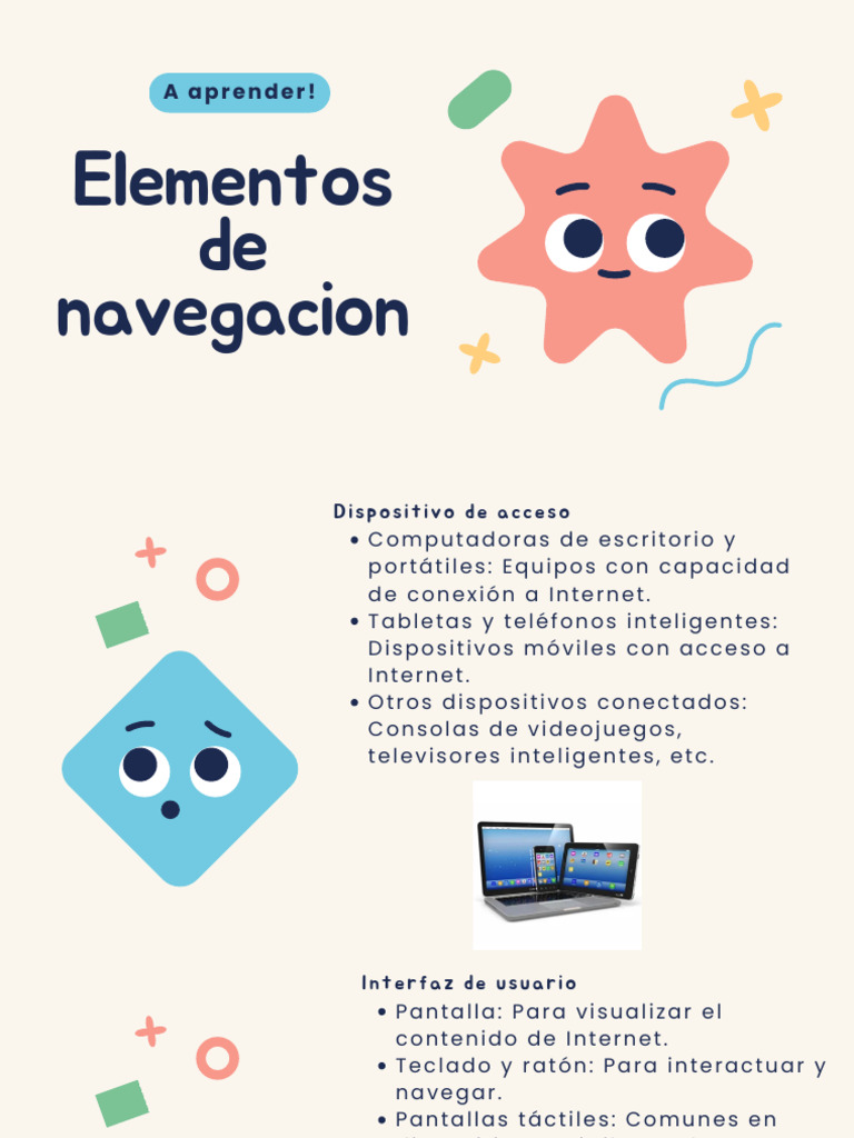 Elementos Clave de Navegación en Internet | PDF