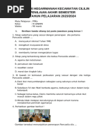 Soal PTS MTK Kelas 6 SM 2 Statistika Data | PDF