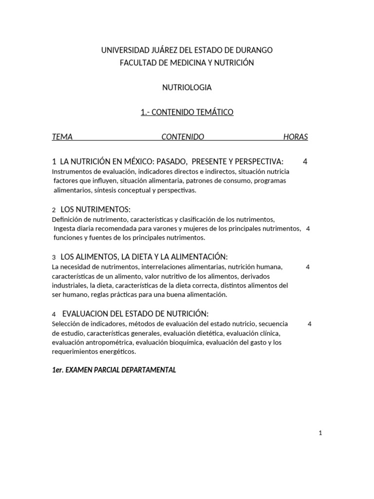 Nutriologia A 2022 | PDF | Nutrición | Dieta y nutrición