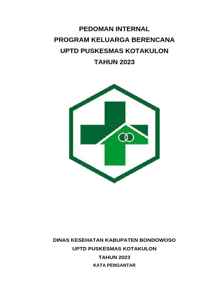Pedoman Keluarga Berencana 2023 Kotakulon | PDF