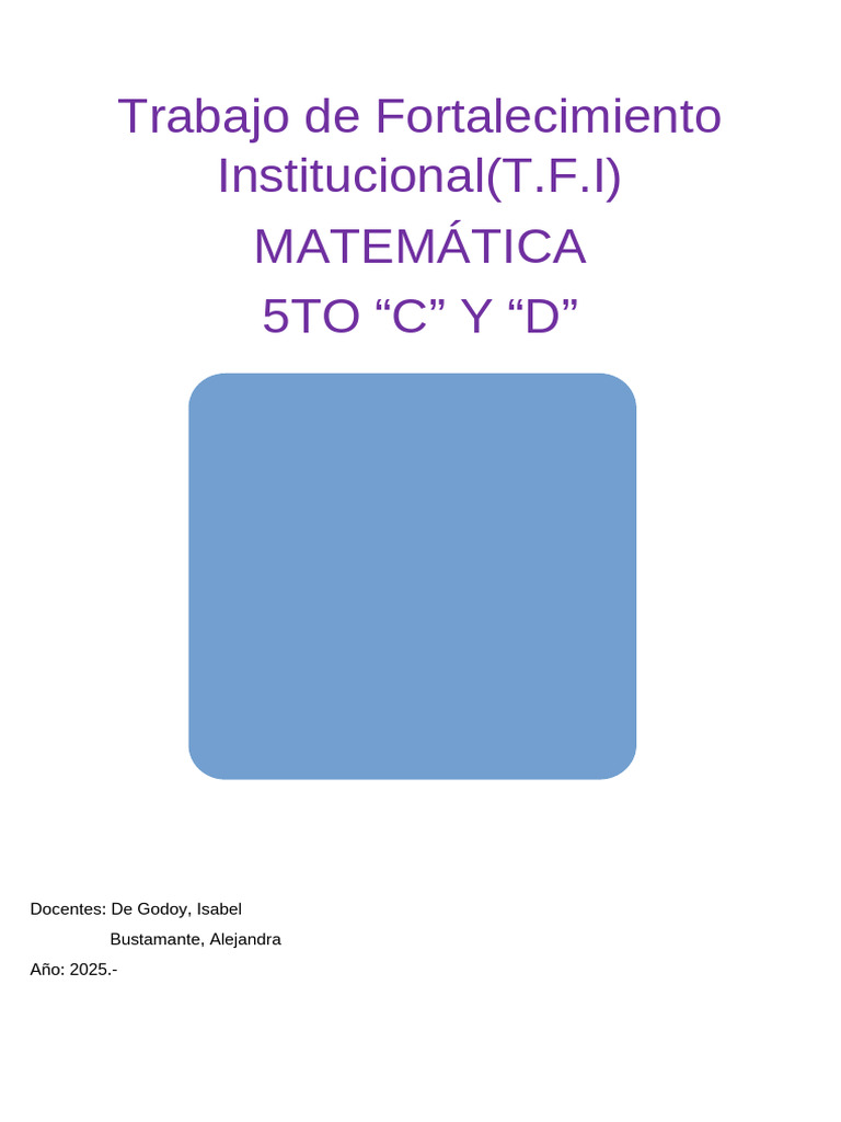 Actividades de Tfi 1 | PDF | Aprendizaje | Plan de estudios