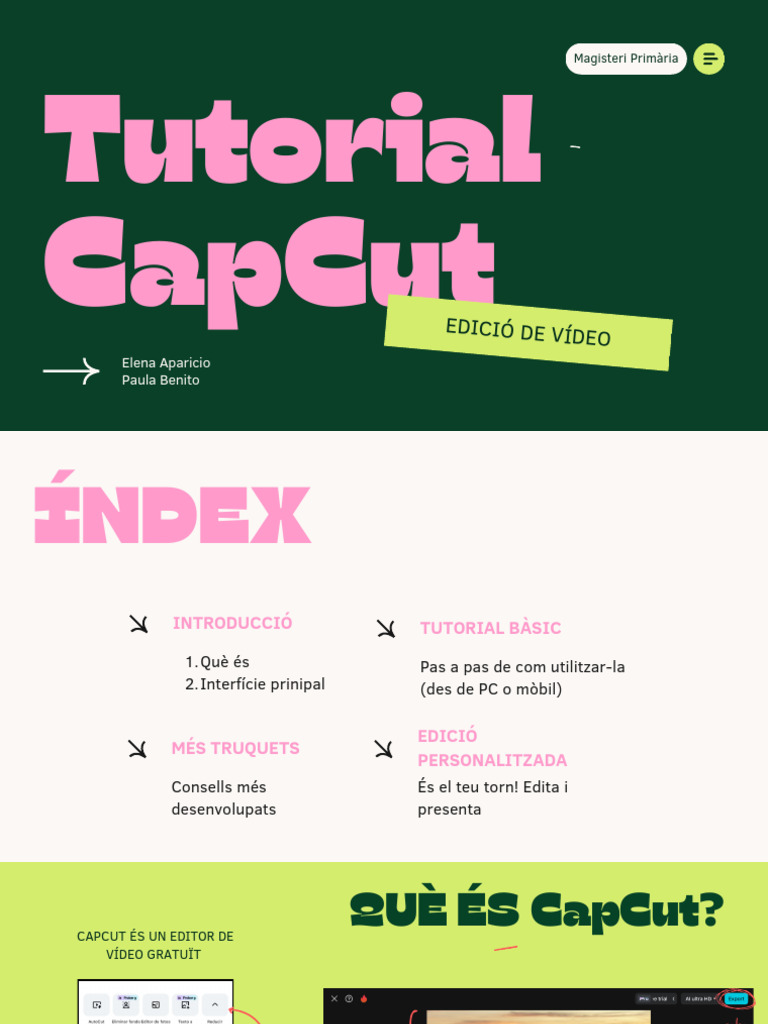 Tutorial Capcut | PDF