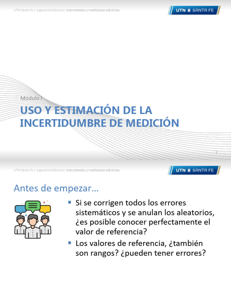 Incertidumbre en Mediciones Eléctricas | PDF | Medición | Incertidumbre