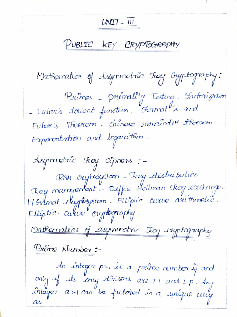CCS Unit 3 | PDF