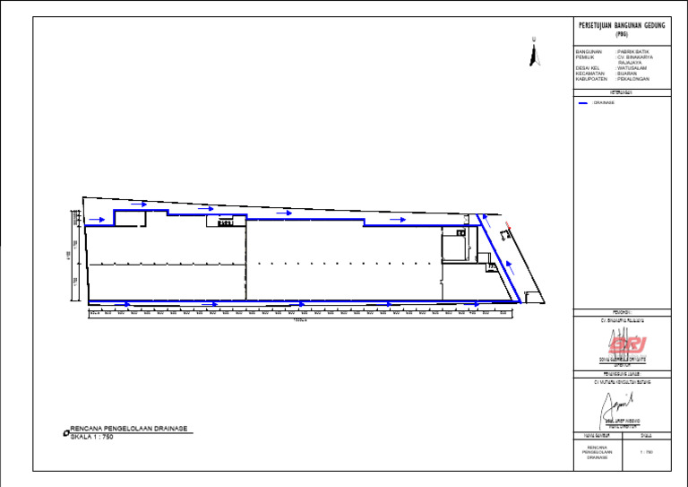 6.gambar Rencana Dan Detail Pengelolaan Drainase | PDF