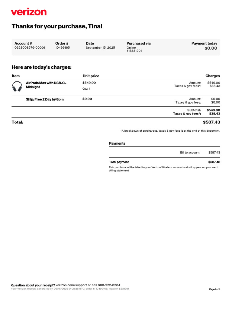 Tina | PDF | Receipt | Fee