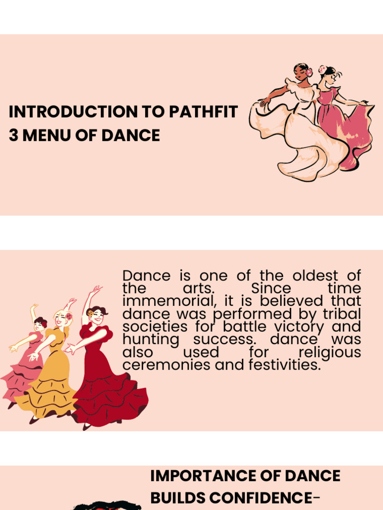 Introduction to Dance and Its Elements | PDF | Dances | Performing Arts