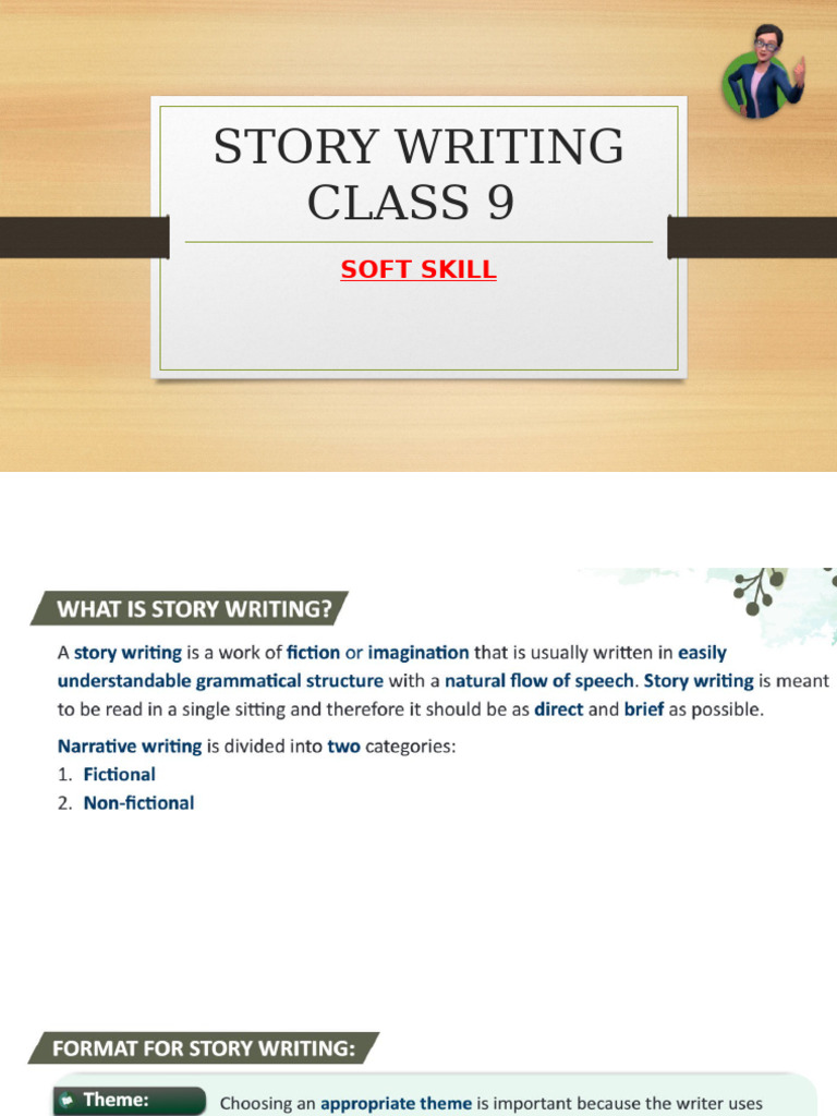 Story Writing Class 9 | PDF