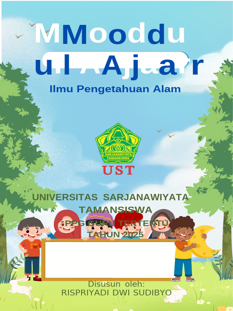 Cover Modul Bahasa Indonesia Unik | PDF