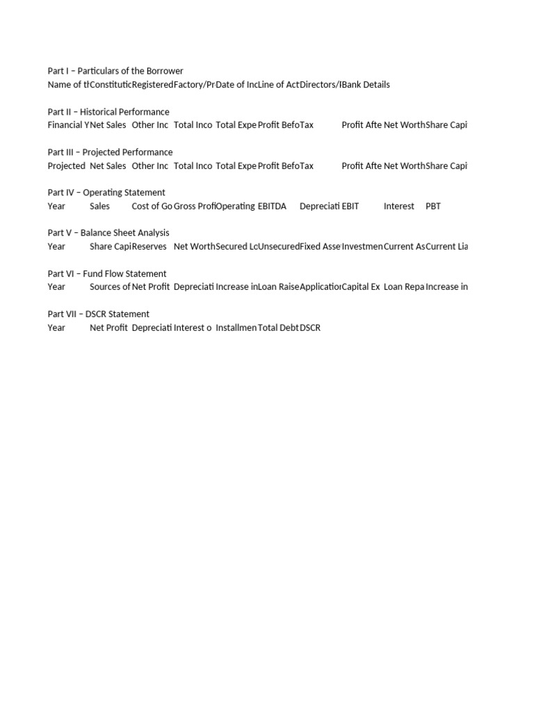 CMA Report Template | PDF