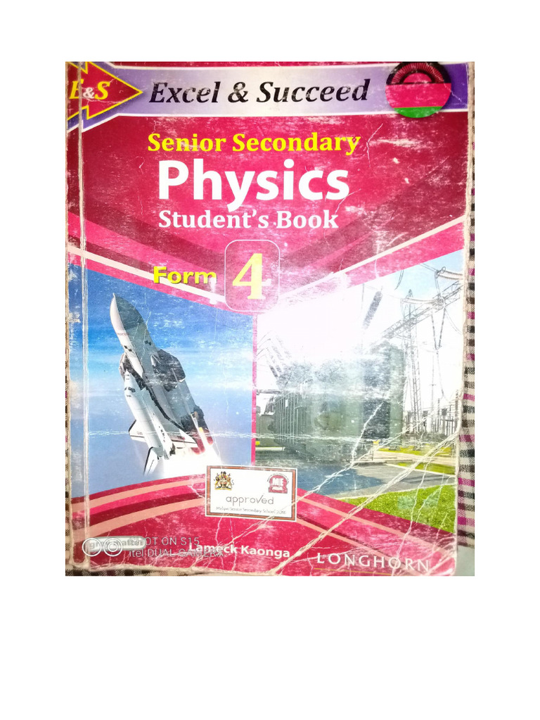 Physics Book 4 Excel | PDF