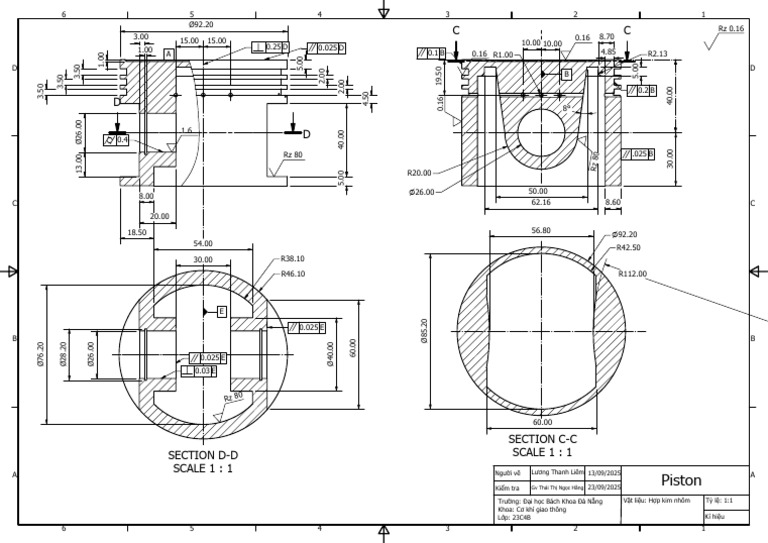 Piston 2AZ FE | PDF