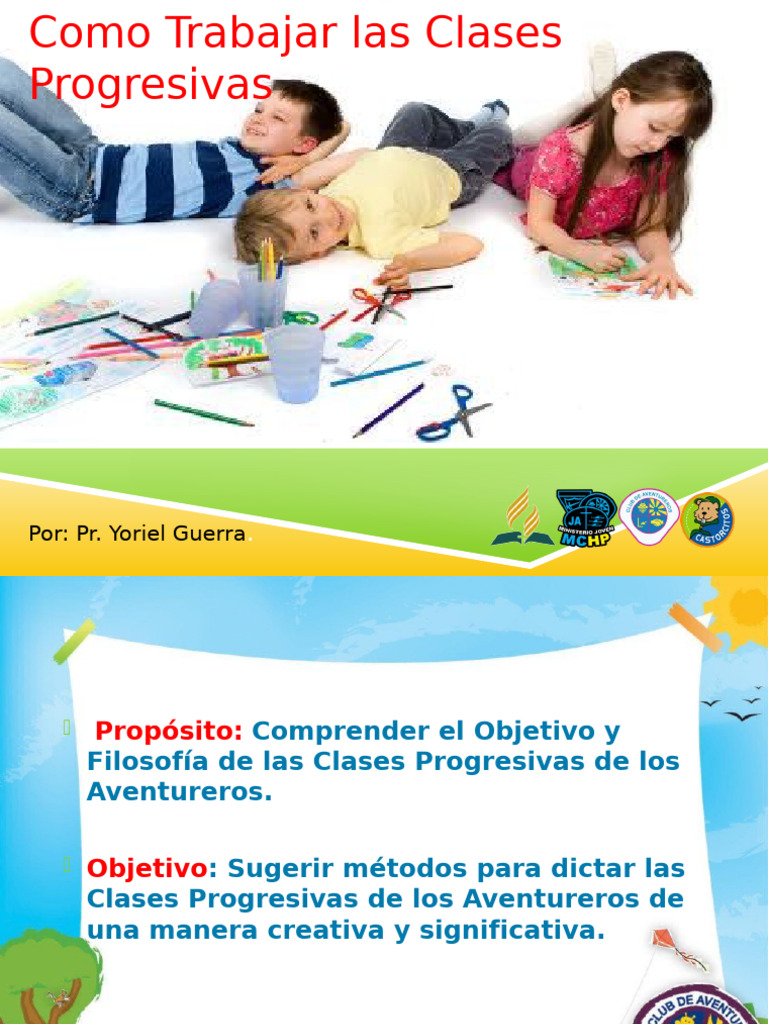 Como Trabajar Con Las Clases Progresivas | PDF