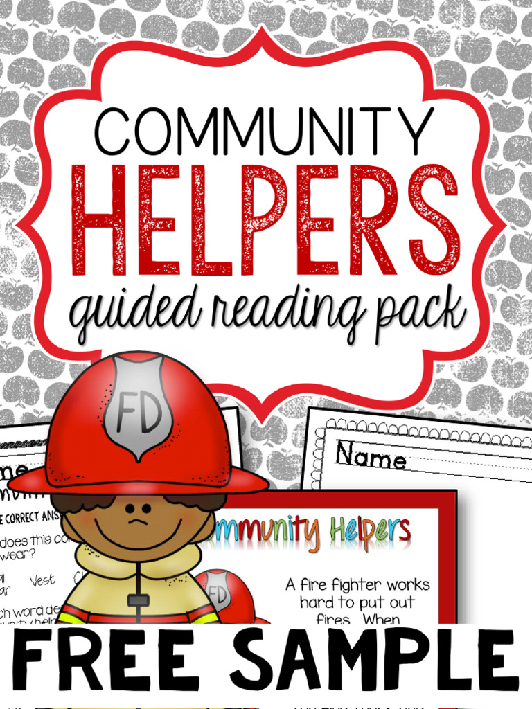 Community Helpers: Firefighter Focus | PDF | Reading Comprehension ...