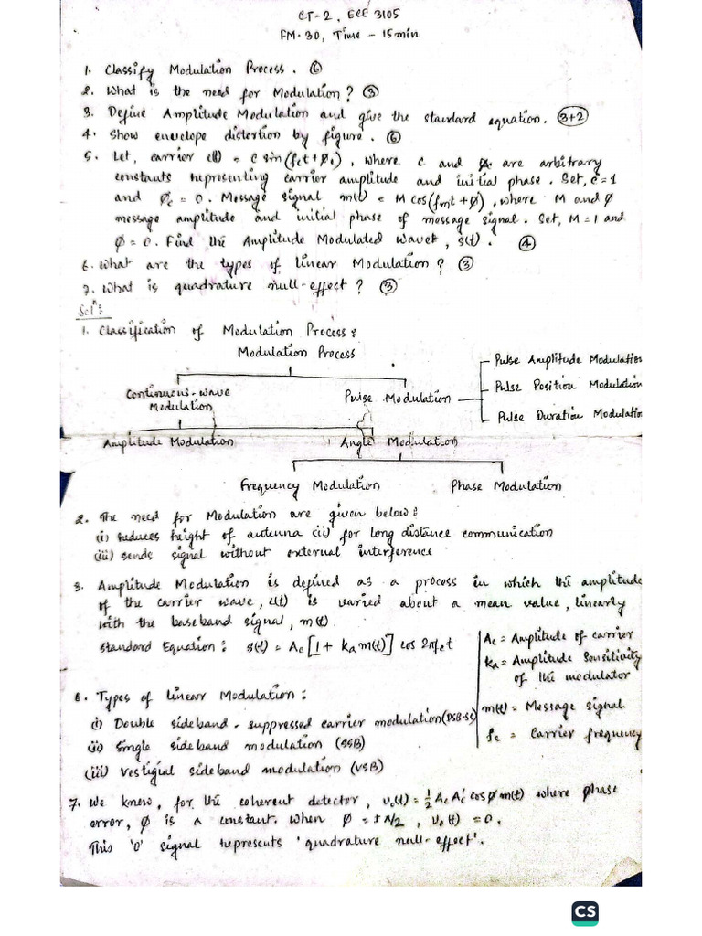 Ag Comm Problems & Solutions | PDF