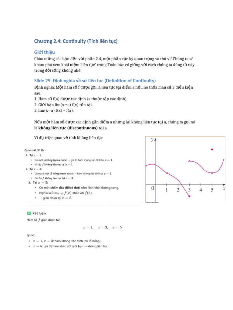 Continuity Presentation | PDF