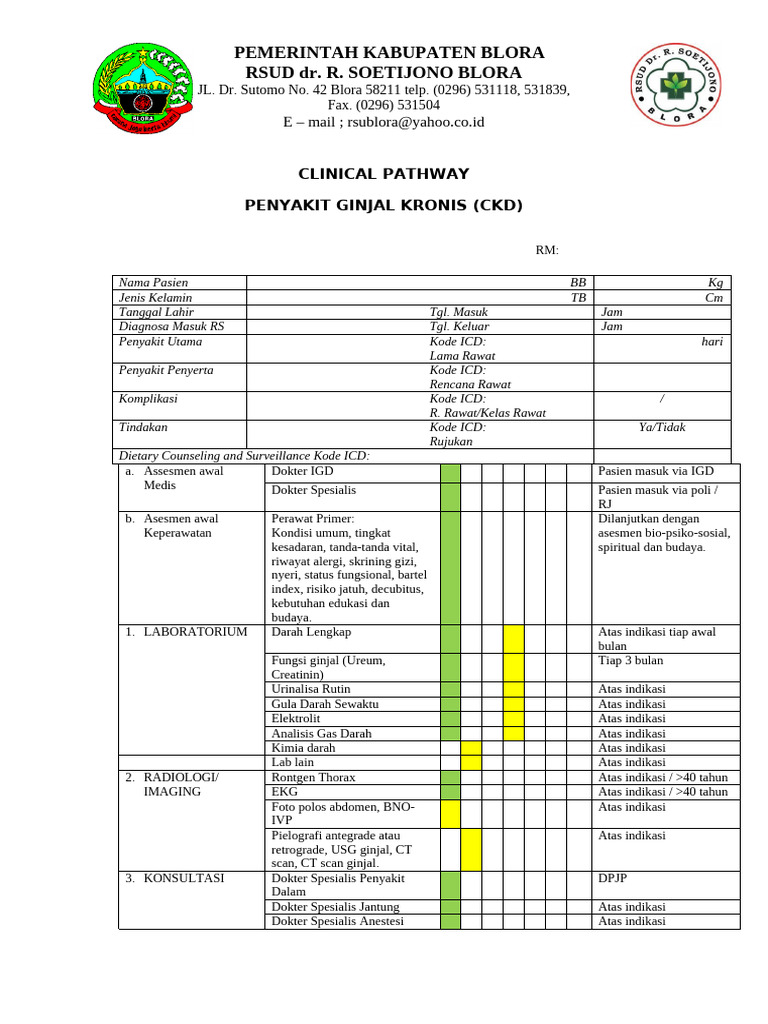 Clinical-Pathway-Ckd 1 | PDF