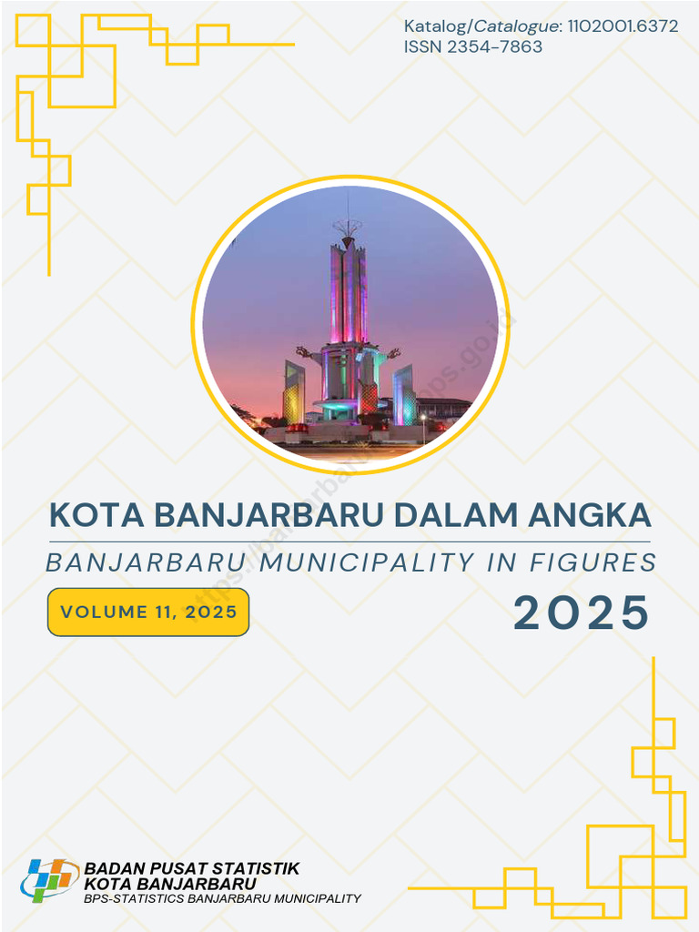 Kota Banjarbaru Dalam Angka 2025 | PDF