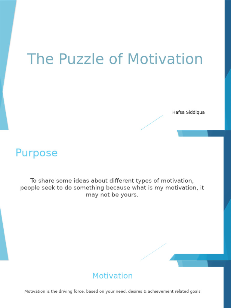 Understanding Types of Motivation | PDF