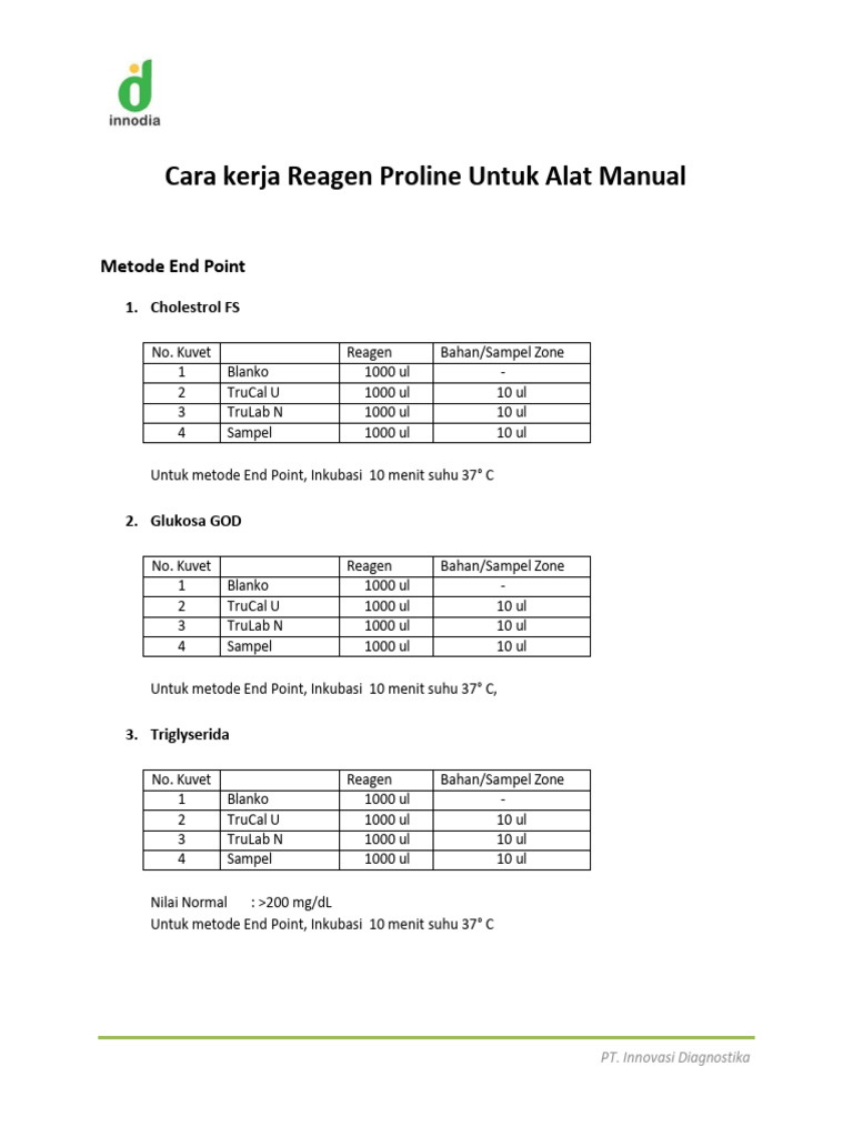 Proker Reagen Proline - Manual Photometer | PDF