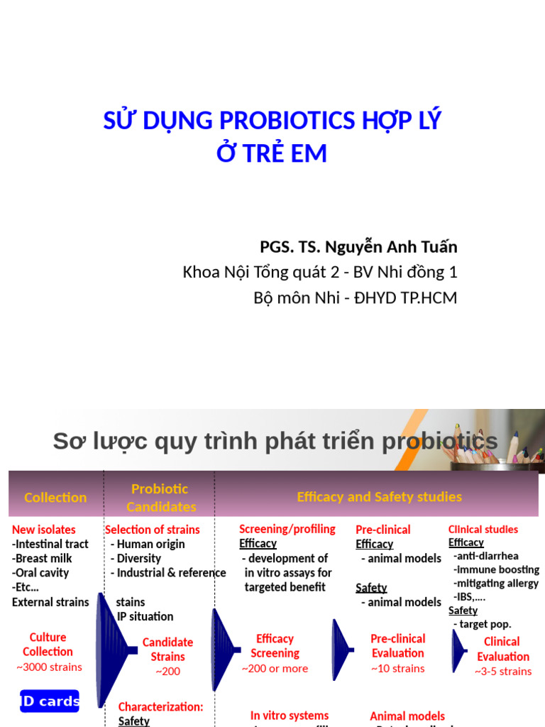 S D NG Probiotic H P Lí | PDF