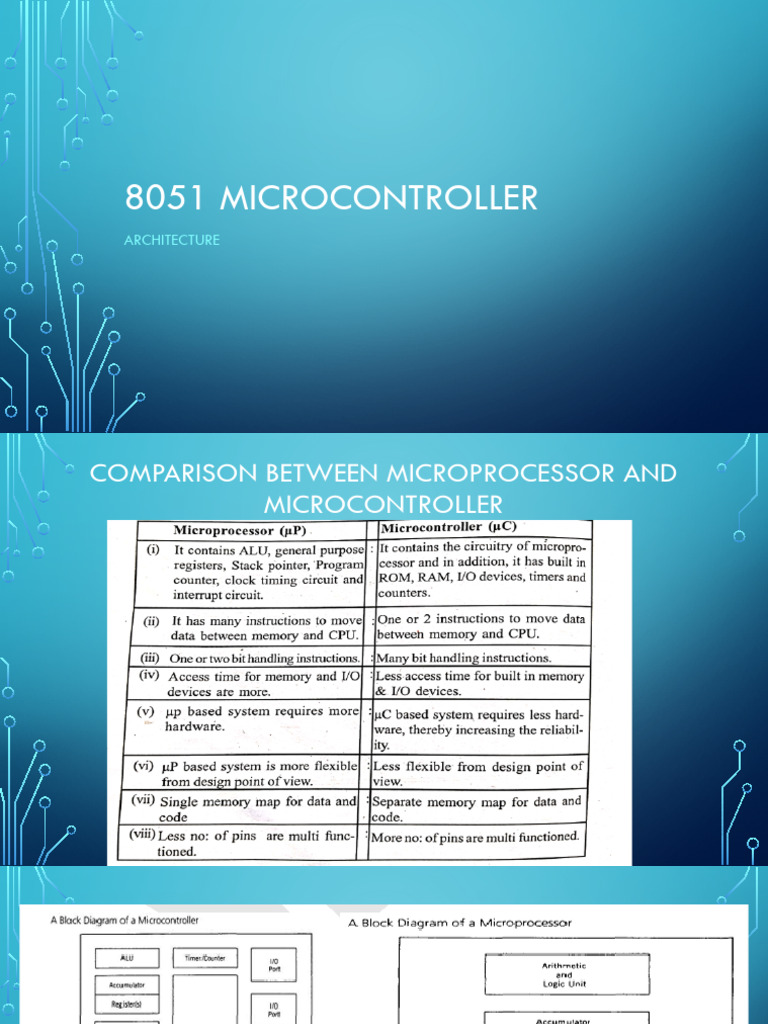 8051 Microcontroller | PDF