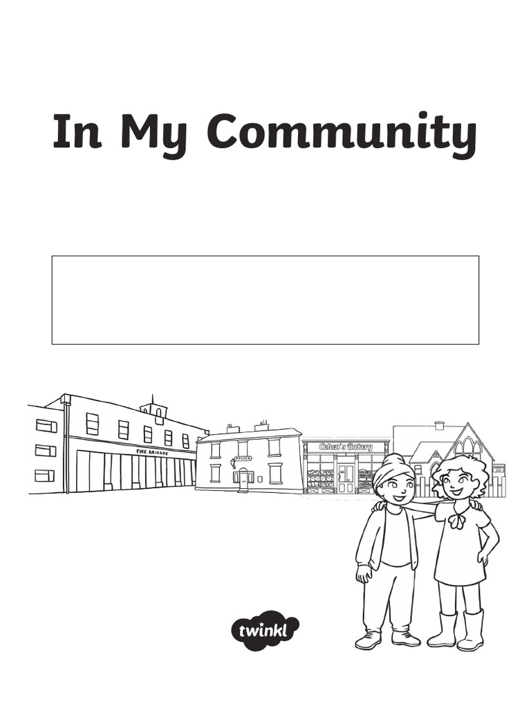 CA Ss 80 in My Community Activity Booklet Resource Pack English ...