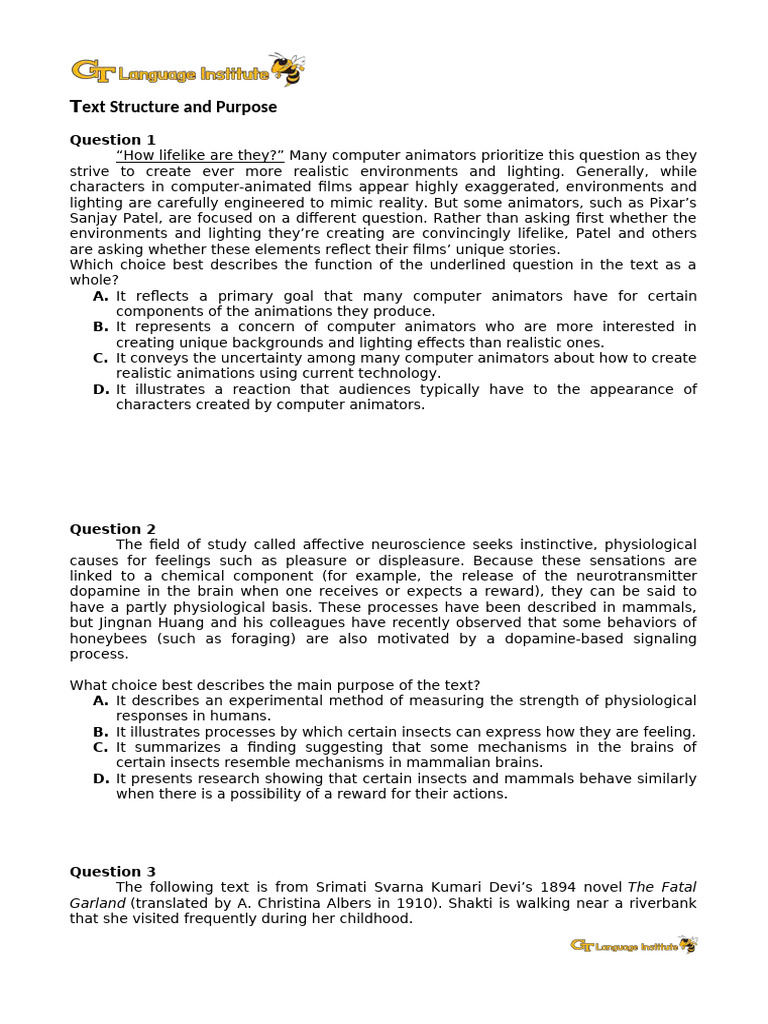 98 Text Structure and Purpose | PDF | Exoplanet | Birds