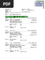 Weekly Flight Schedule for UNHAS DRC | PDF | Aviation