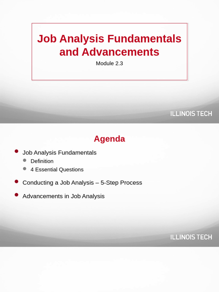 Job Analysis Essentials and Methods | PDF | Psychology