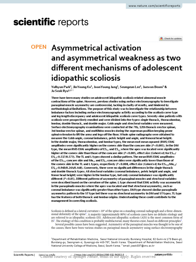2021 - Asymmetrical Activation and Asymmetrical Weakness As Two ...