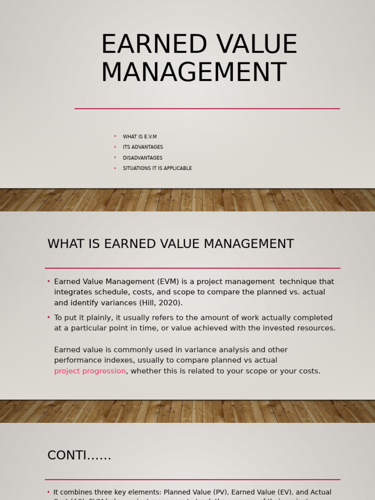 Earned Value Management | PDF | Business