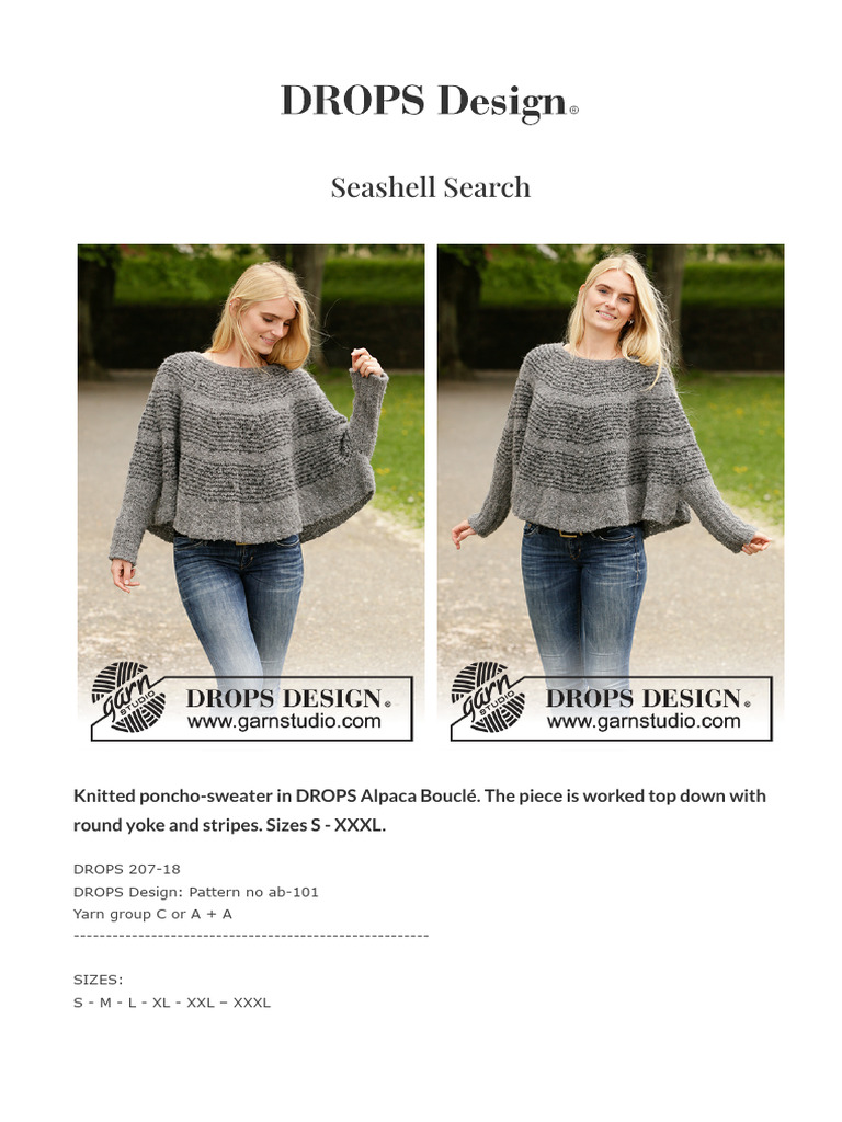 Seashell Search | PDF | Knitting | Knitting Needle