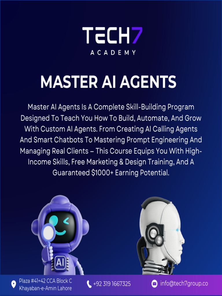 Master AI Agents Training Program | PDF | Artificial Intelligence ...